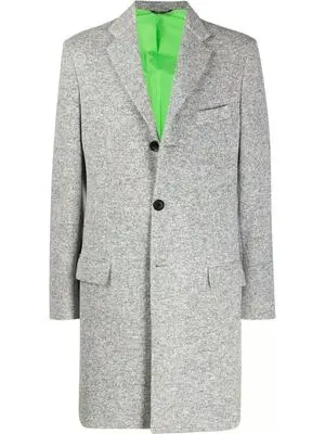 LC23 Single-breasted Fitted Coat