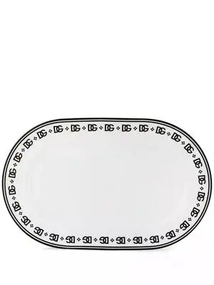 Dolce & Gabbana Porcelain Platter - White