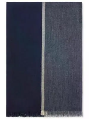 Brunello Cucinelli Cashmere-blend Scarf - Blue