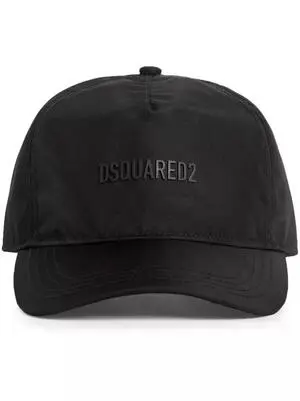 Dsquared2 Logo-appliqué Baseball Cap - Black