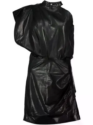 IRO PARIS Leather Dress - Black