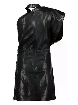 IRO PARIS Leather Dress - Black