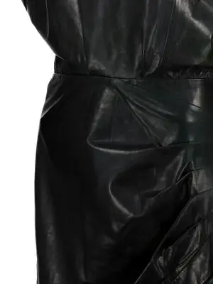 IRO PARIS Leather Dress - Black