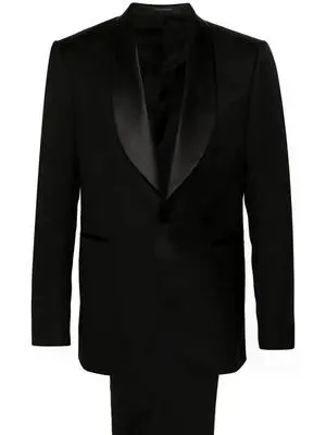 Tagliatore Single-breasted Suits - Black