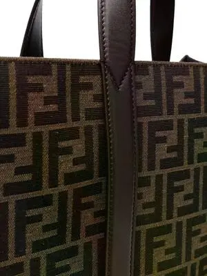 Fendi Ff Jacquard-motif Tote Bag