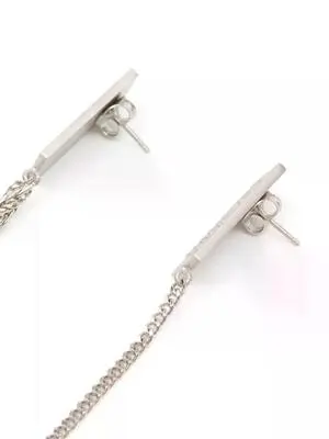 MAISON MARGIELA Numbers-motif Drop Earrings