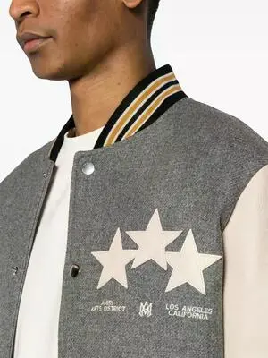 Amiri Oversized Stars Varsity Jacket