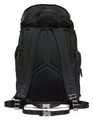 Prada Re-nylon Multi-pocket Backpack - Black