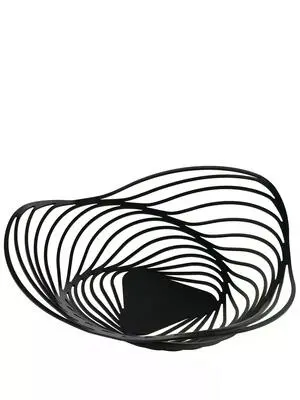 ALESSI Trinity Fruit Basket - Black