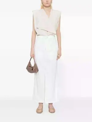 LESS Silk Sleeve Blouse