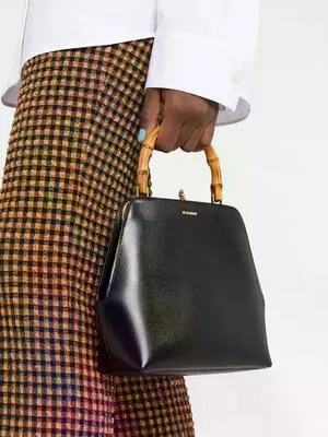 JIL SANDER Goji Frame Square Tote Bag