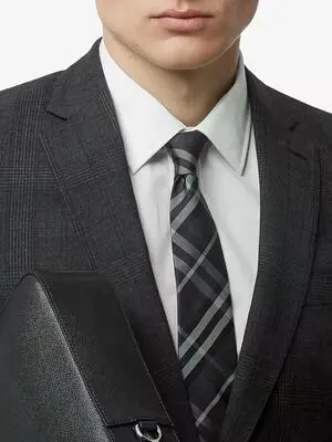 Burberry Check Silk Tie