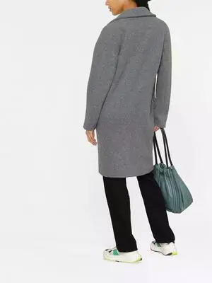 Emporio Armani Double-breasted Virgin Wool Coat