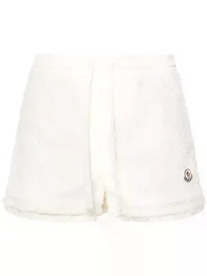 Moncler Logo-patch Tweed Shorts