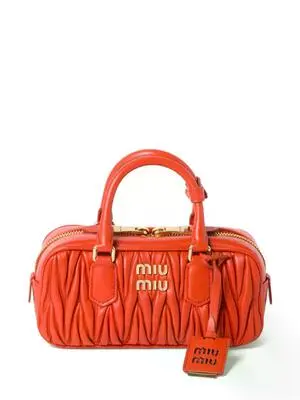 Miu Miu Arcadie Matelassé Leather Bag