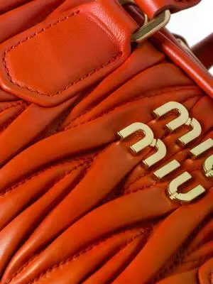 Miu Miu Arcadie Matelassé Leather Bag