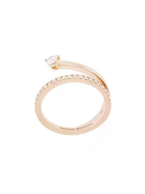 Delfina Delettrez 18kt Champagne Gold Marry Me Diamond Ring - Metallic