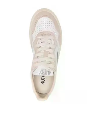 AUTRY Medalist Leather Sneakers - Neutrals