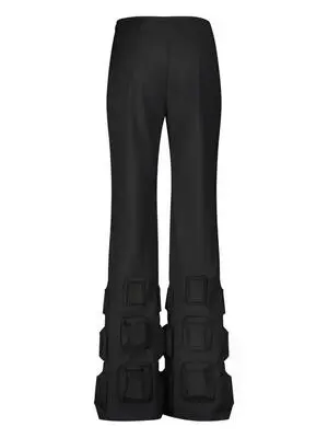 AVAVAV Flared Trousers With 3d Detailing