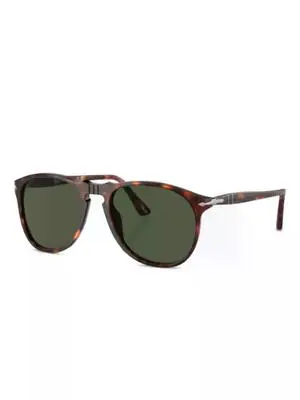 Persol Oval Frame Sunglasses - Brown