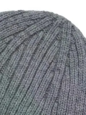 Thom Browne 4-bar Ribbed Beanie