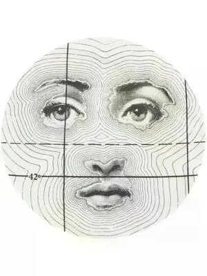 FORNASETTI Contour Face Plate - Black