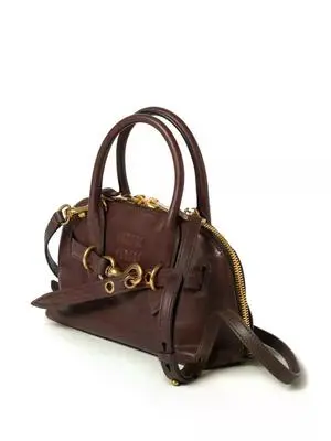 Miu Miu Small Aventure Leather Tote Bag