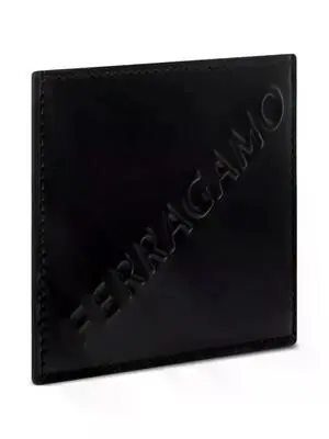 FERRAGAMO Logo-embossed Leather Cardholder