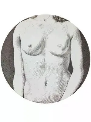 FORNASETTI Plate - Grey