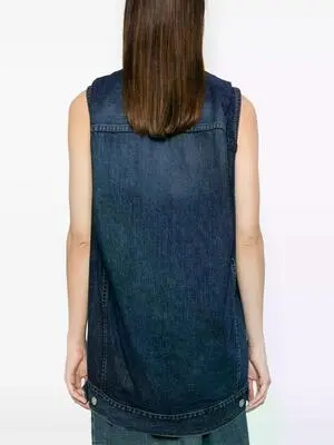 Sacai Sleeveless Denim Gilet