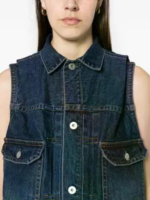 Sacai Sleeveless Denim Gilet