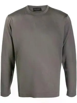 DELL'OGLIO Crew-neck Fine-knit Jumper