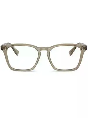 Oliver Spencer Rafkin Square Frame Glasses - Neutrals