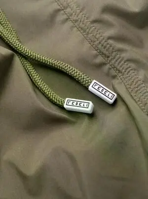 Fedeli Logo-patch Swim Shorts
