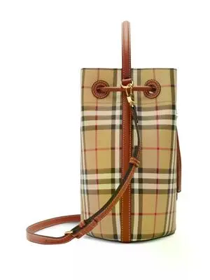 Burberry Tb Leather Bucket Bag