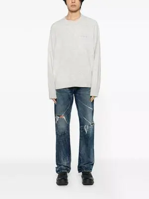 REPRESENT Marled-knit Jumper