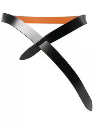 Isabel Marant Étoile Leather Knot Belt - Black