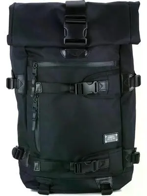 AS2OV Cordura Dobby 305d Roll Top Bag - Black