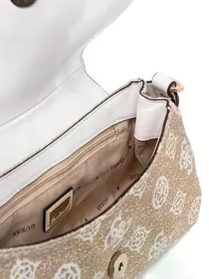 Guess Beyza Monogram-print Shoulder Bag