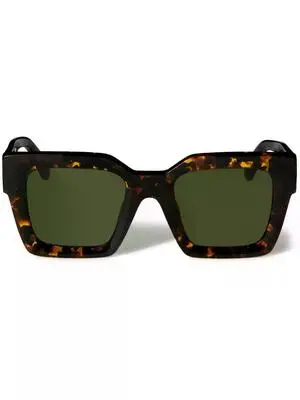 Off-White Jackson Tortoiseshell-effect Sunglasses
