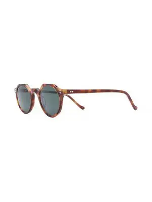 LESCA Heri Sunglasses - Brown