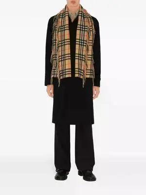 Burberry Happy Fringe Scarf - Neutrals