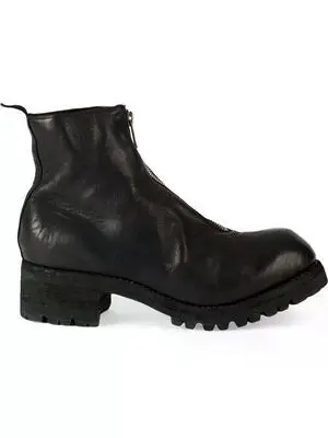Guidi Front Zipped Up Boots