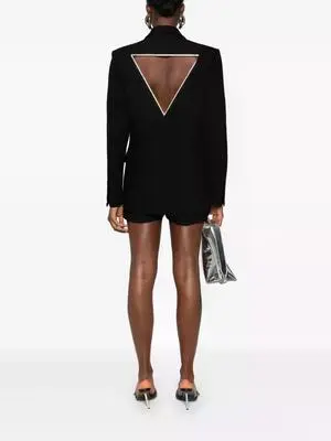 Coperni Triangle-detail Cut-out Blazer