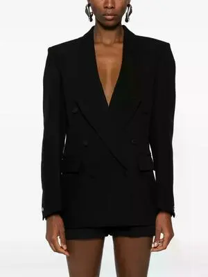 Coperni Triangle-detail Cut-out Blazer