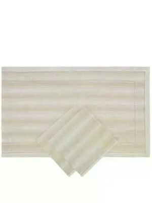 Brunello Cucinelli Placemat And Napkin Set - Neutrals