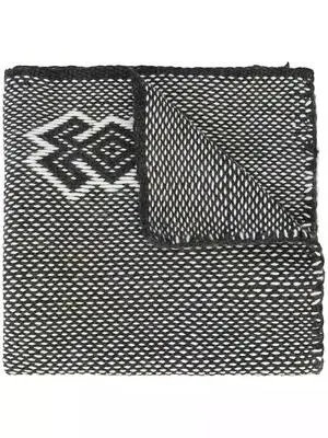 Voz Knitted Scarf - Grey