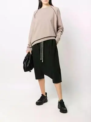 Alchemy Fashions Drawstring Drop-crotch Shorts