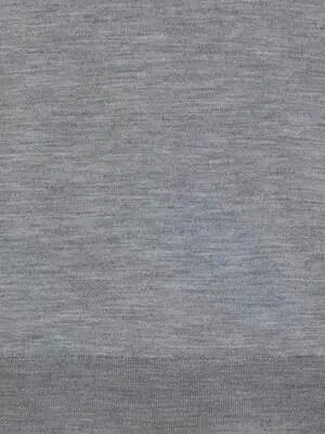 LARDINI Knitted Crew-neck Jumper - Grey