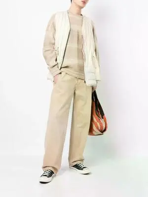 Visvim Belted Padded Gilet - White